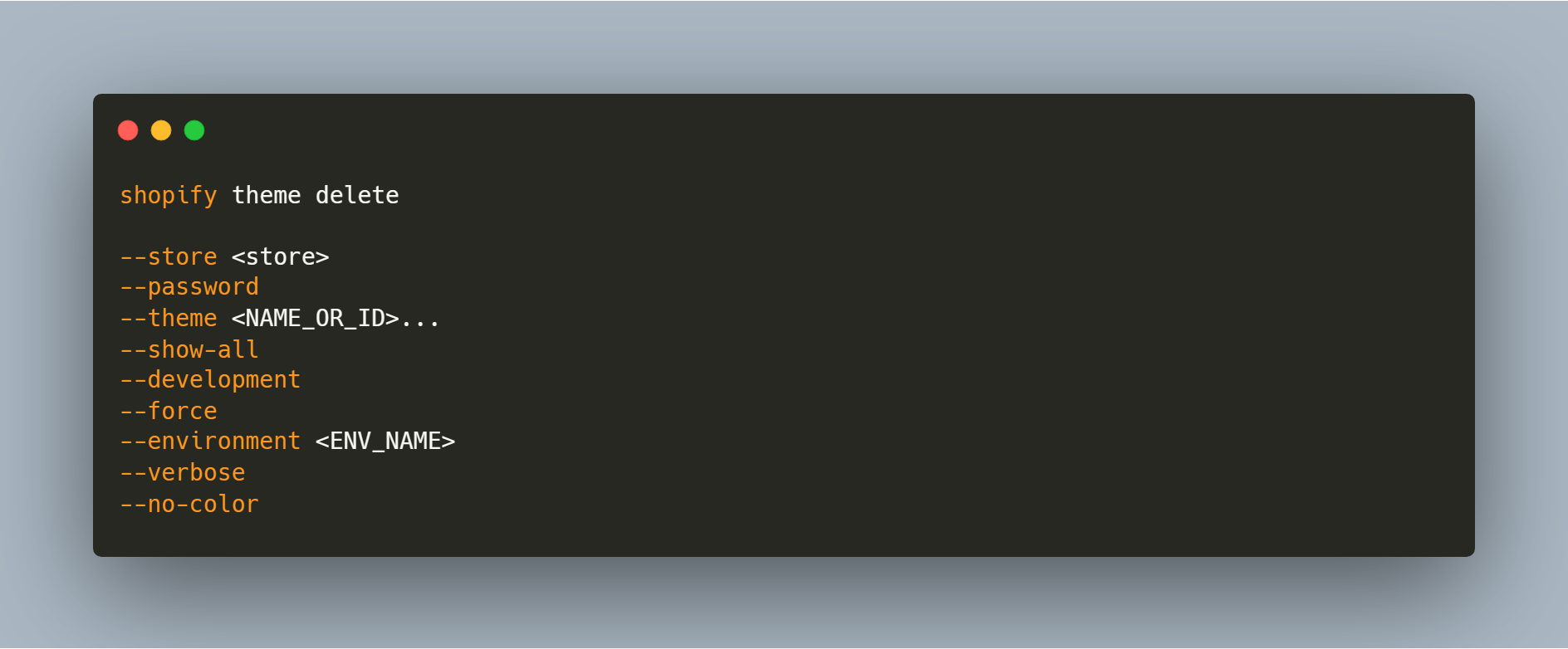Shopify Theme Commands | Build Themes With Shopify CLI
